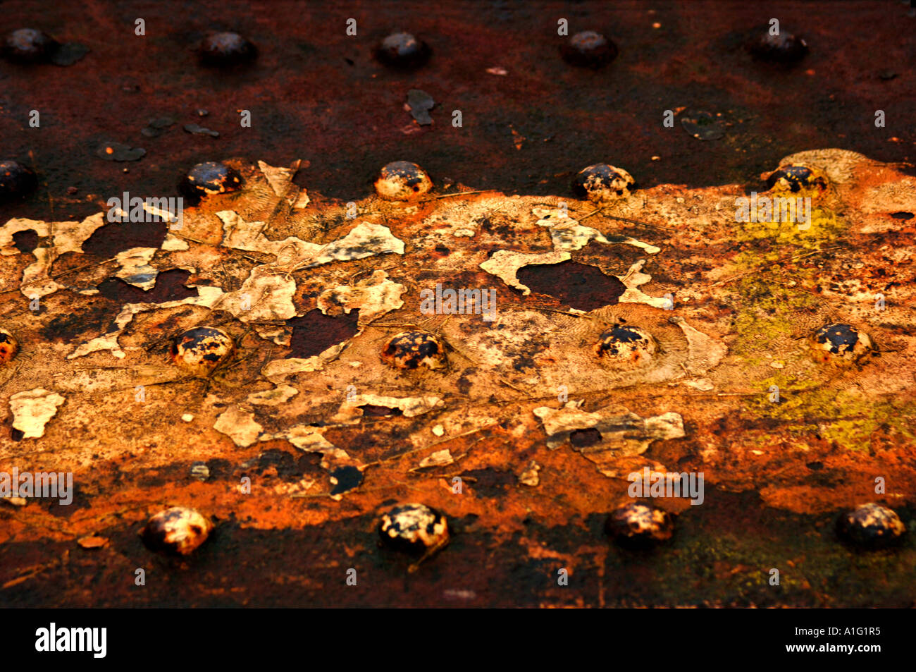 Rusty Iron Girder Stock Photo - Alamy