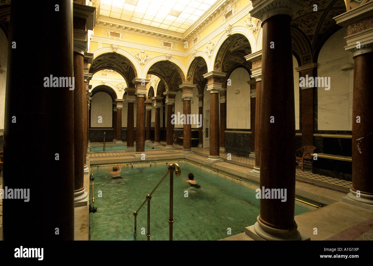 Roman Baths Spa Nove Lazne Marianske Lazne West Bohemia Czech Republic ...
