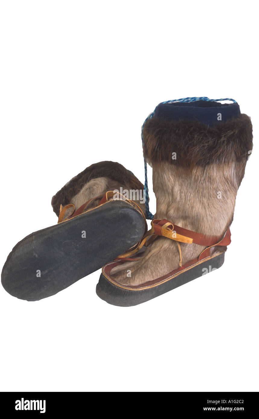 Caribou skin clothing hi-res stock photography and images - Alamy