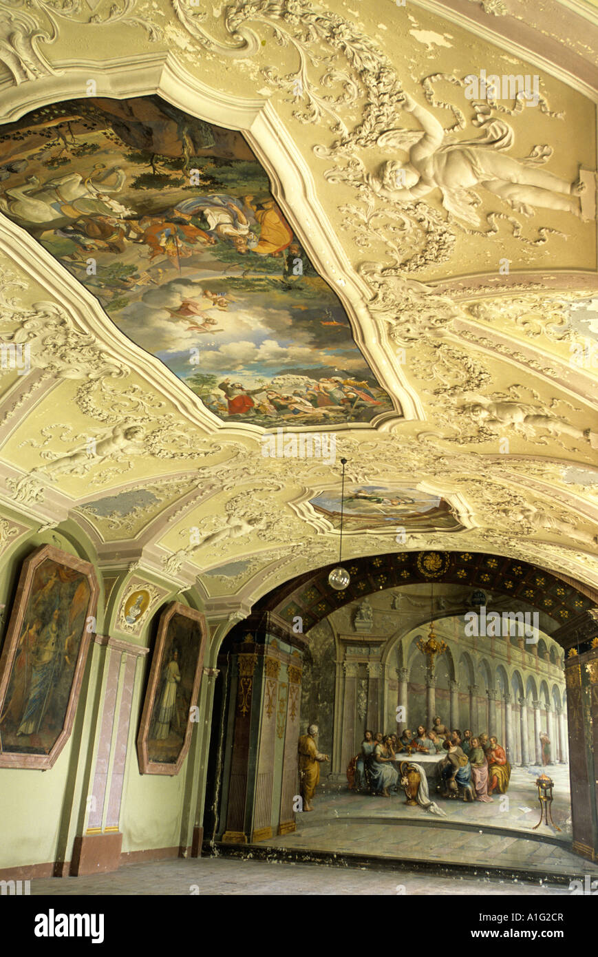 Monastery of Tepla West Bohemia Czech Republic Stock Photo - Alamy