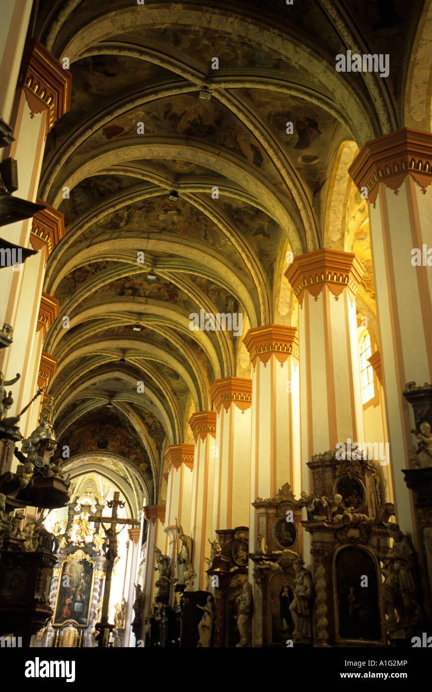 Church in Monastery Tepla West Bohemia Czech Republic Stock Photo - Alamy