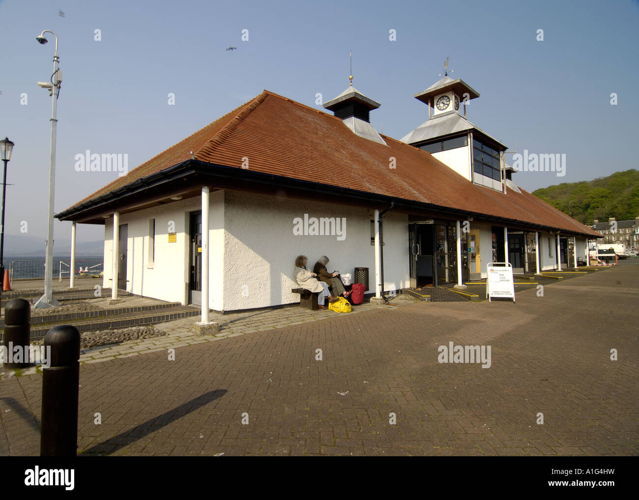 Rothesay Pier Scotland United Kingdom Stock Photo - Alamy