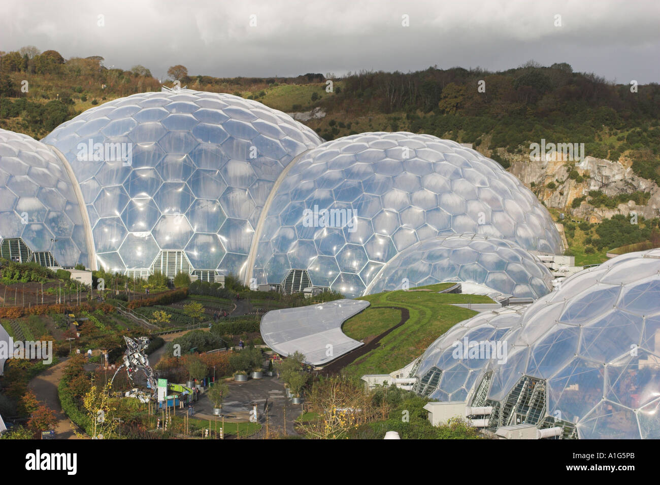 Eden project winter hi-res stock photography and images - Alamy