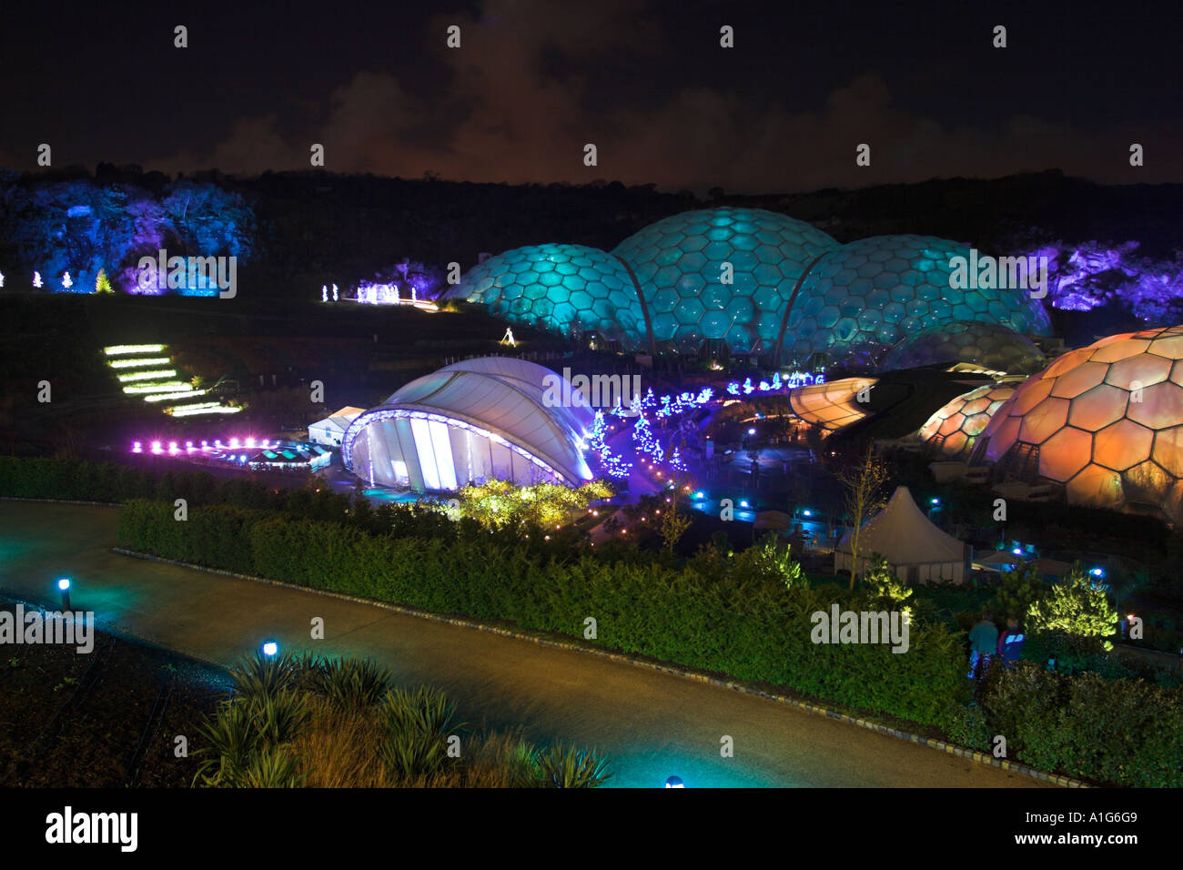 Eden project winter hi-res stock photography and images - Alamy