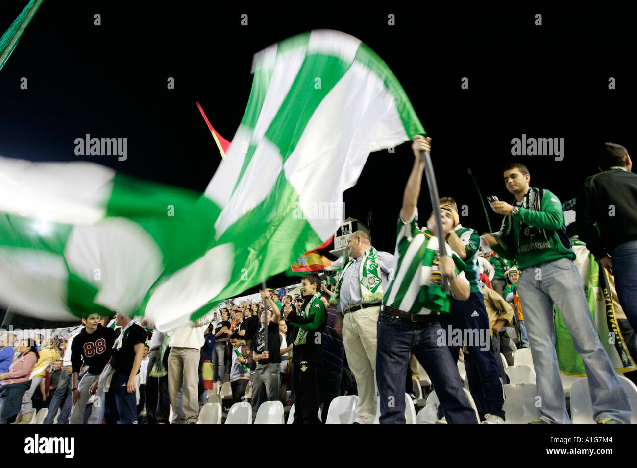 Football Flag Giant Stands High Resolution Stock Photography and Images ...