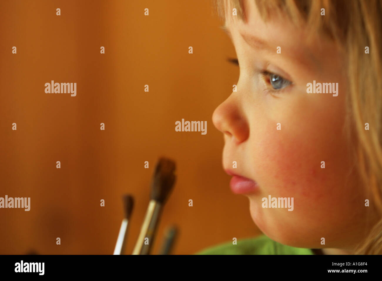 Blonde rosy cheeks hi-res stock photography and images - Alamy