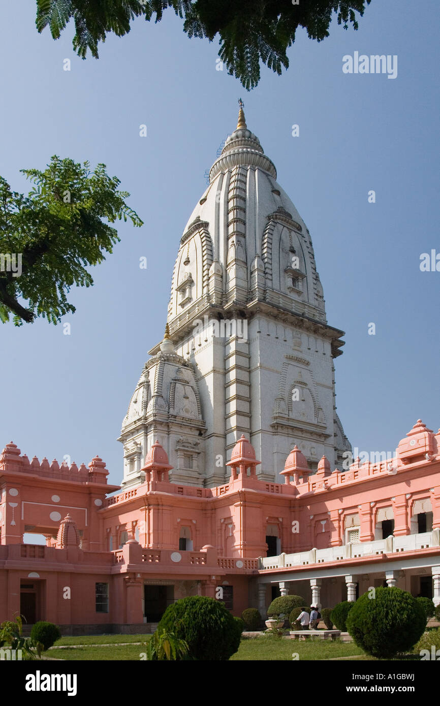 Hindu Temple in the campus of Benares University in the city of ...