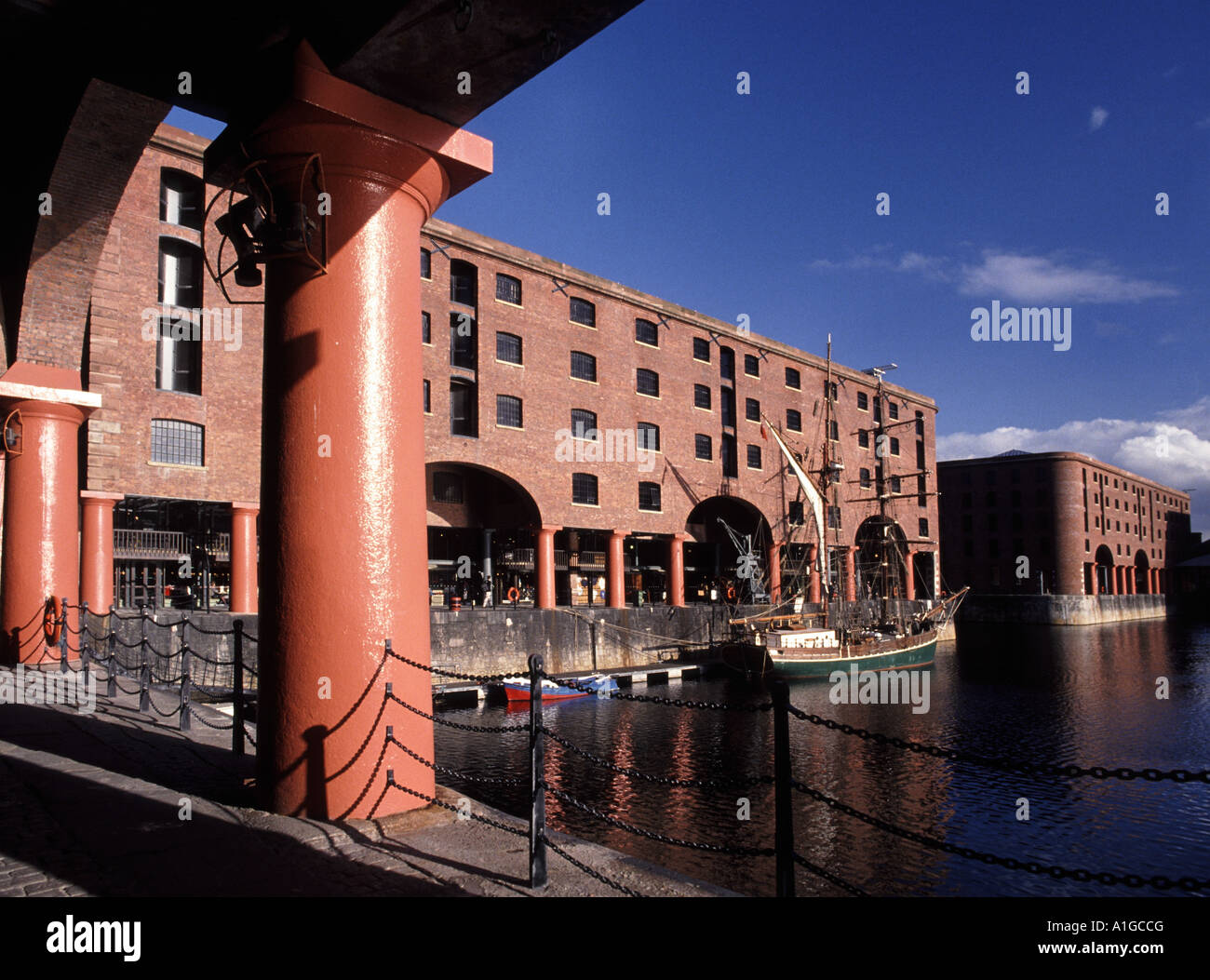 Liverpool s regenerated waterfront Stock Photo - Alamy