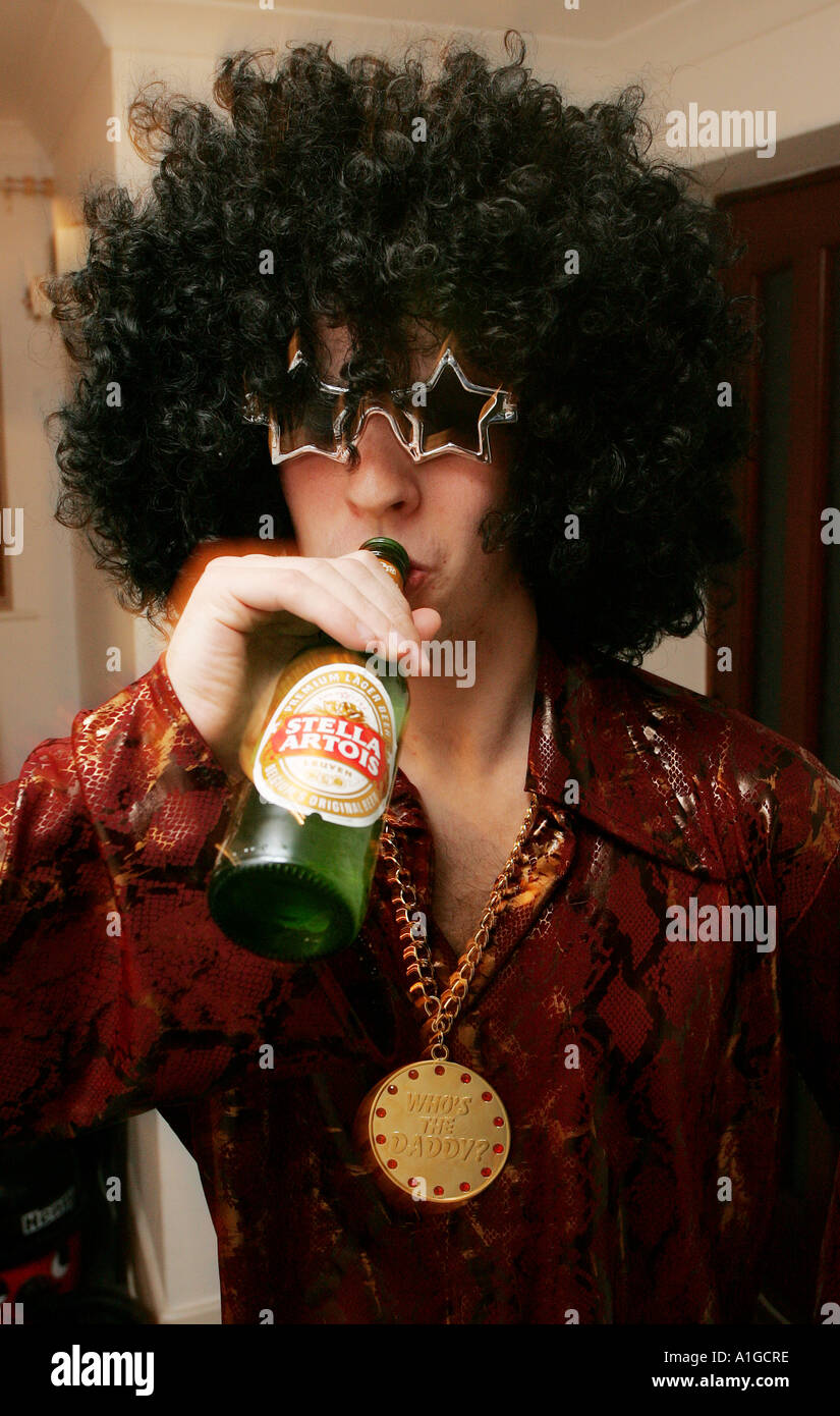 70's fancy dress hi-res stock photography and images - Alamy