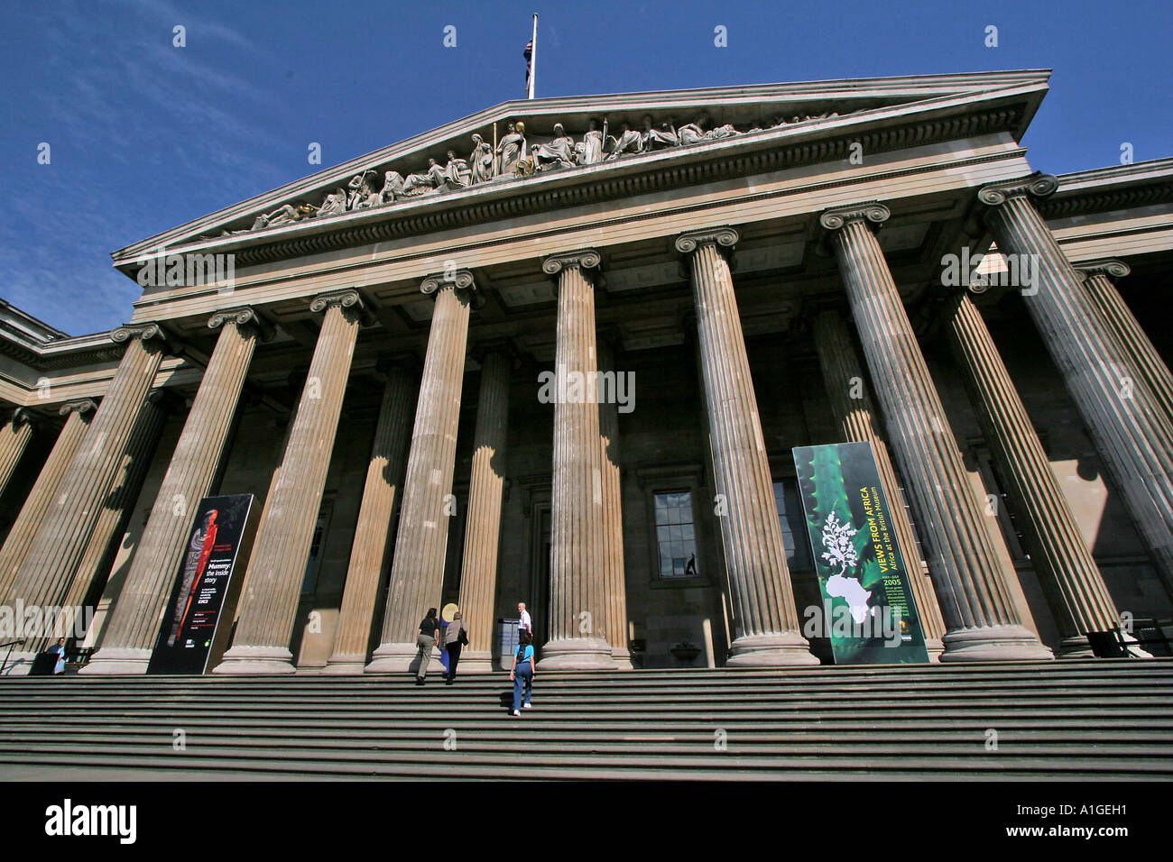British museum london exterior facade hi-res stock photography and ...