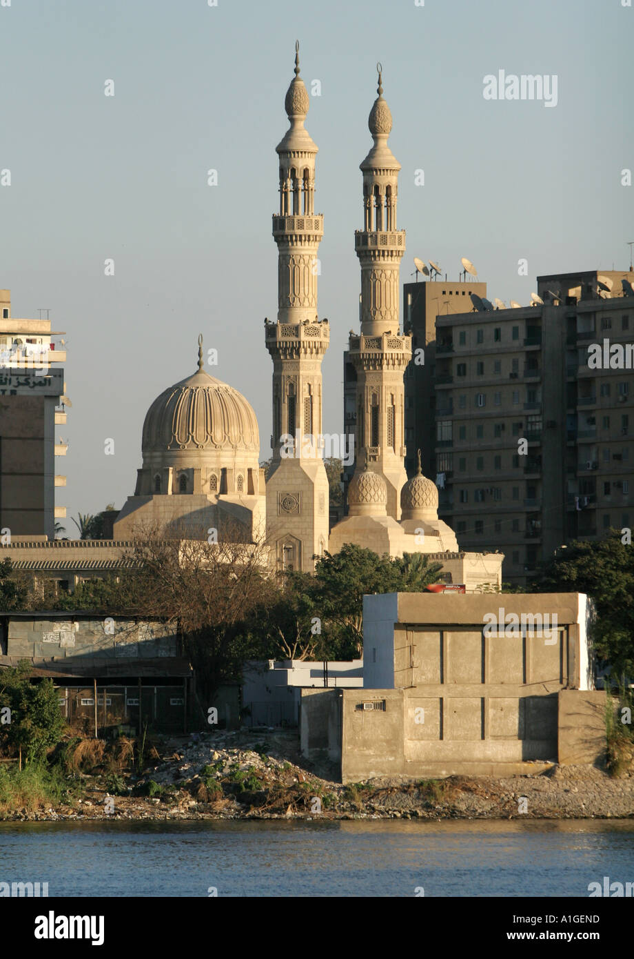 Egypt cairo mosque on nile hi-res stock photography and images - Alamy