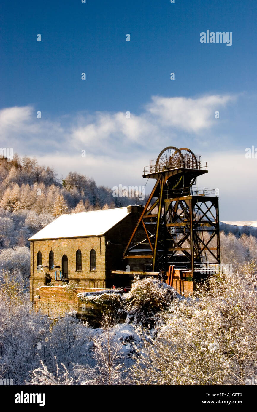 Hetty Pit Hopkinstown Rhondda South Wales Stock Photo - Alamy
