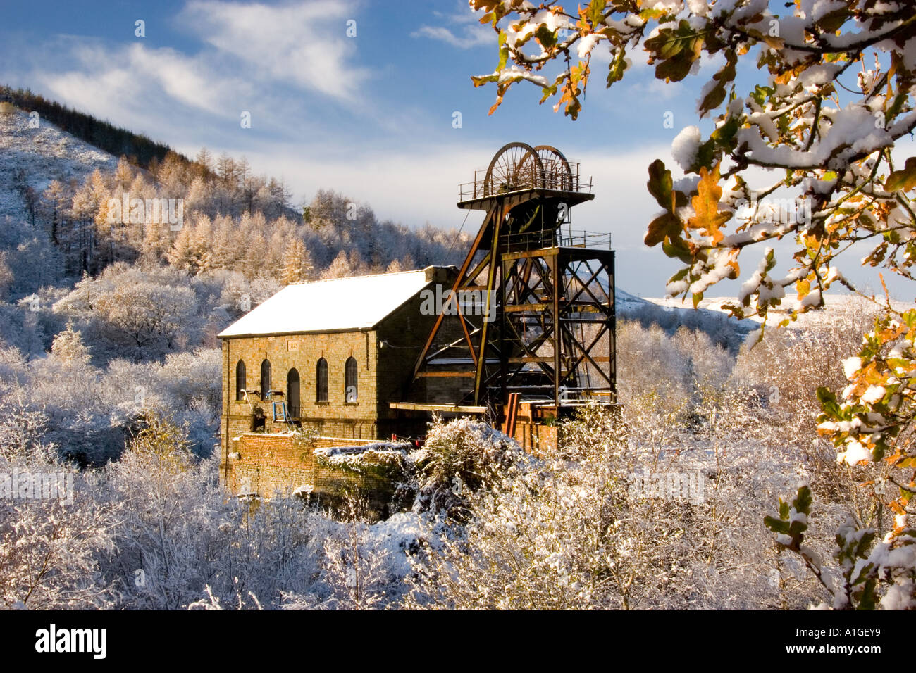 Abandoned coal mine south wales hi-res stock photography and images - Alamy