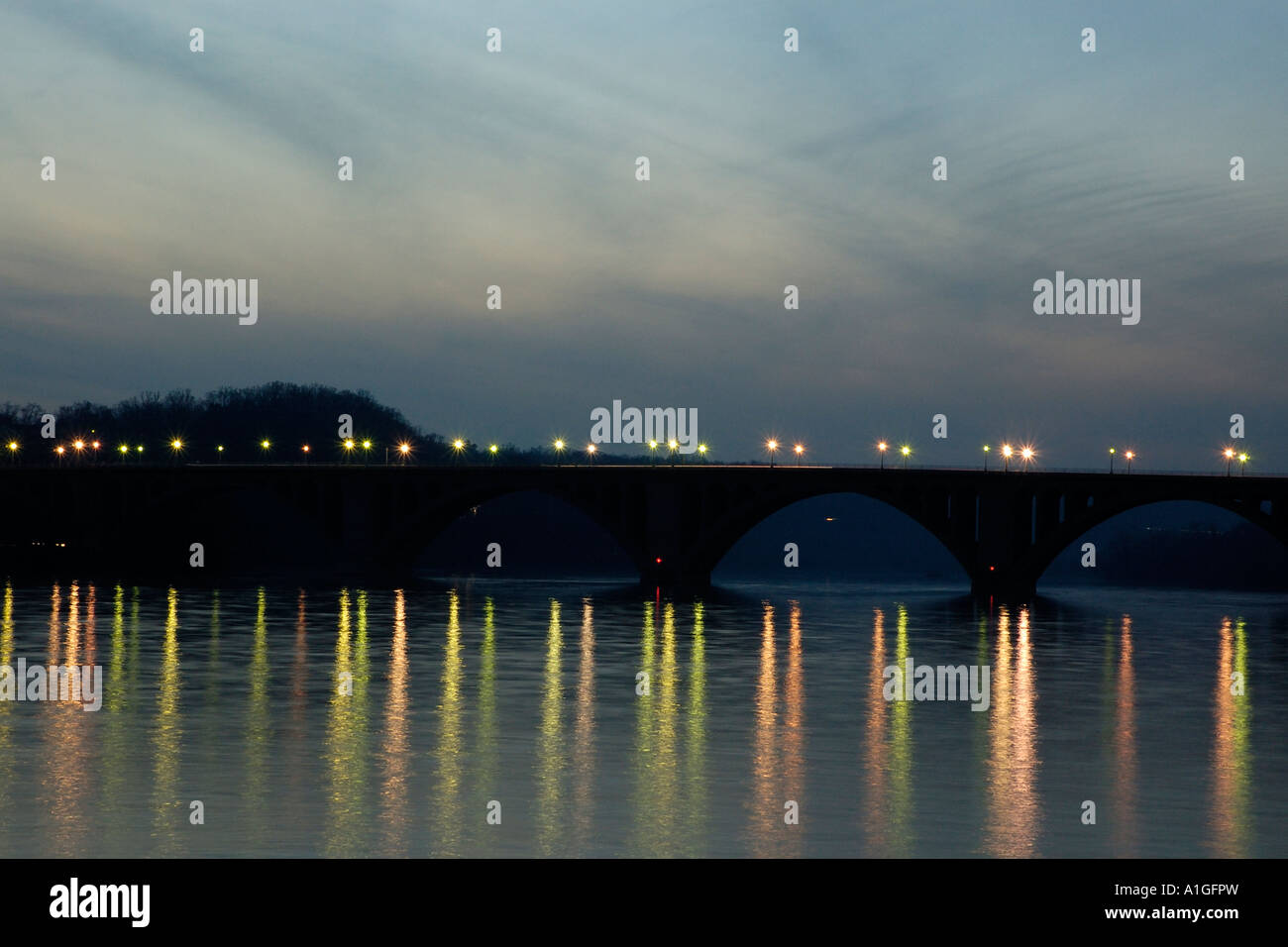 Key bridge over potomac river hi-res stock photography and images - Alamy