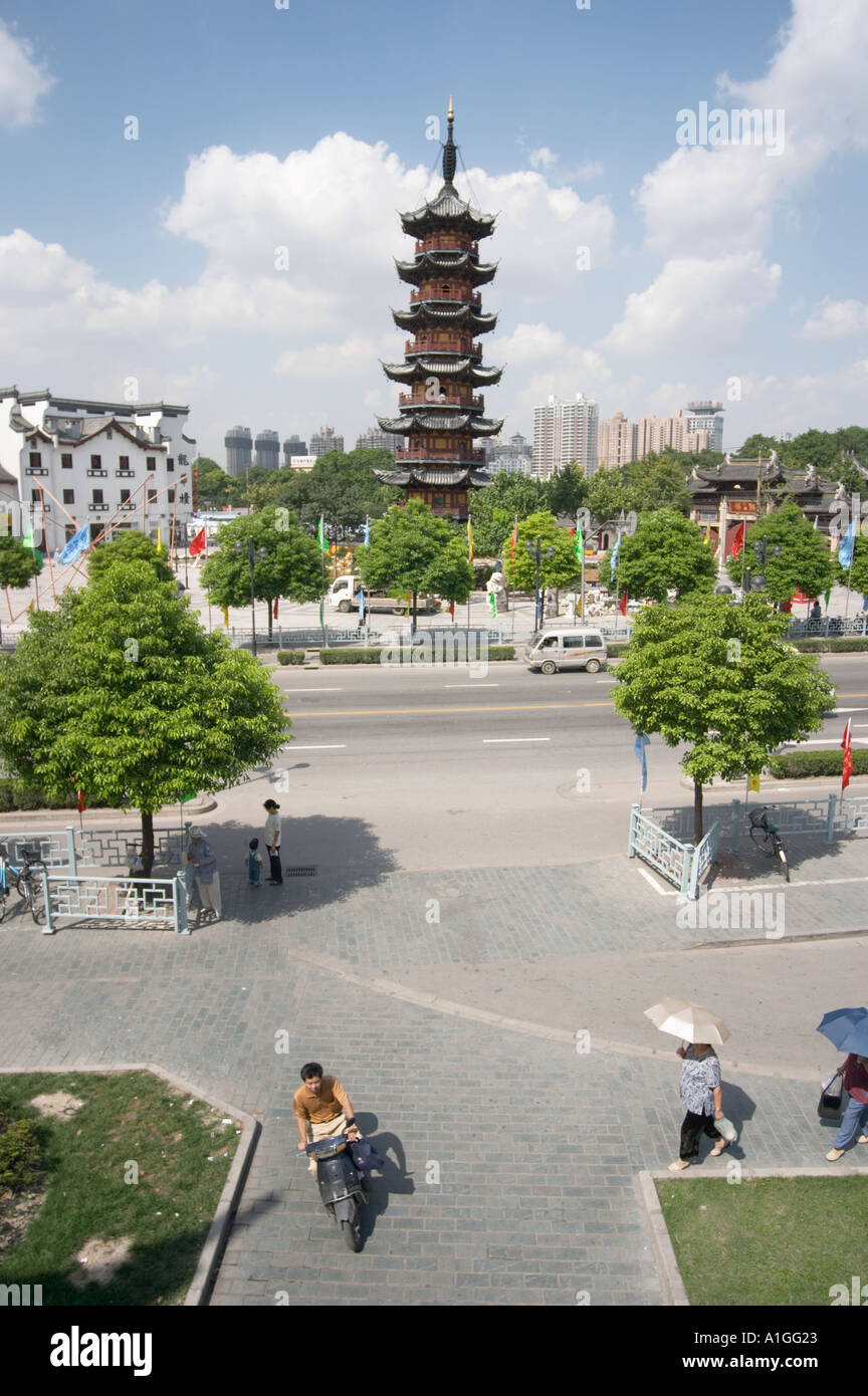 Pagoda longhua hi-res stock photography and images - Alamy