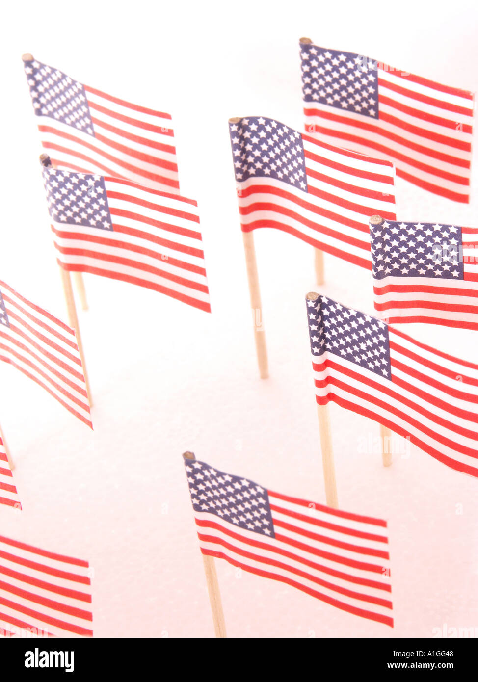 United states america flags hi-res stock photography and images - Alamy