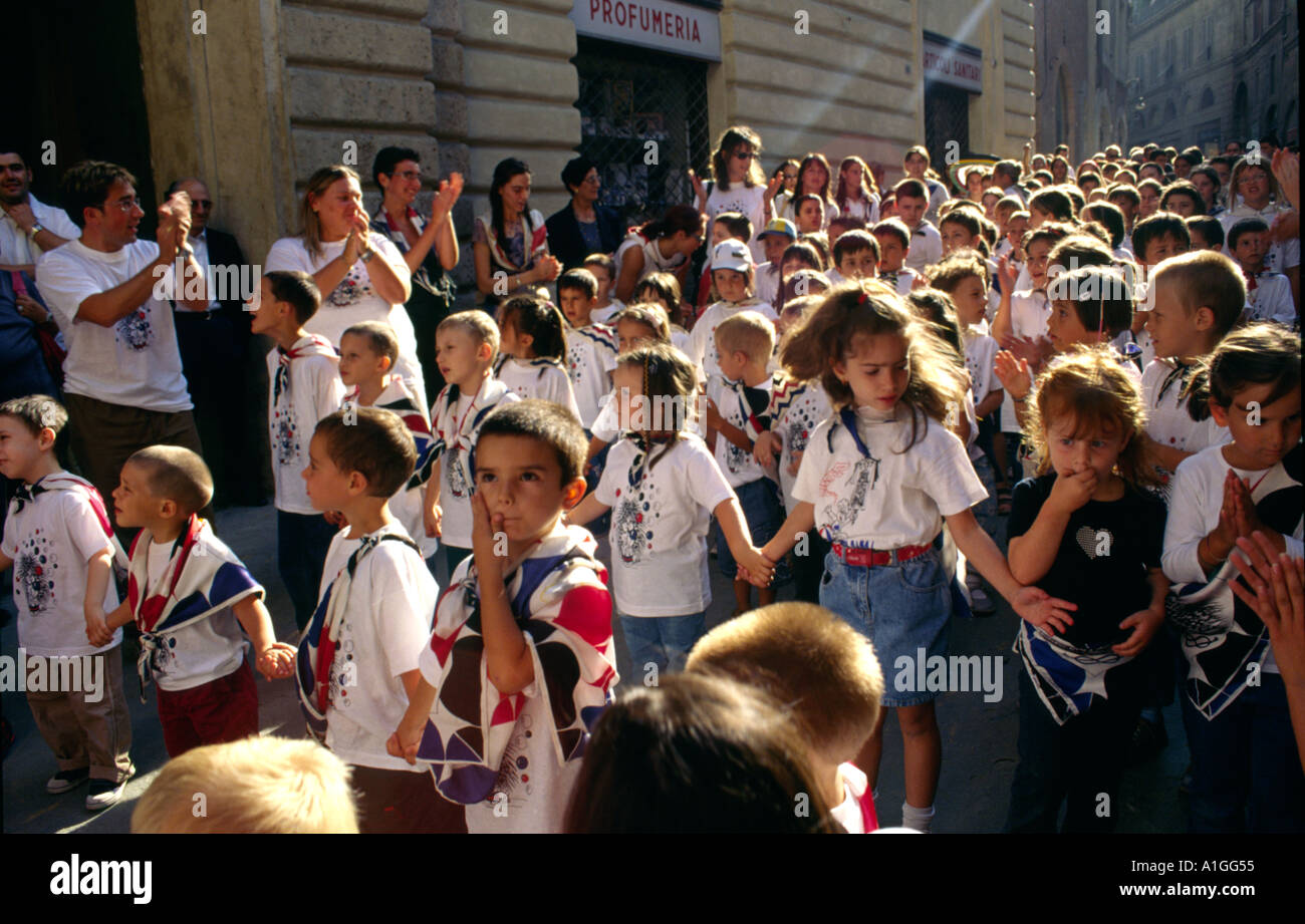 Il palio di siena hi-res stock photography and images - Alamy
