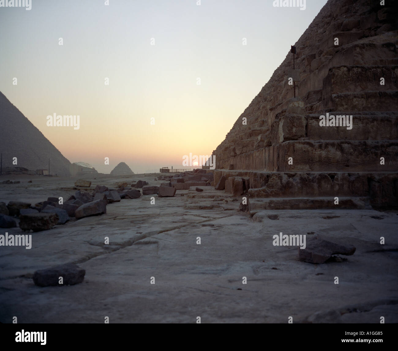 Pyramid of giza equinox hi-res stock photography and images - Alamy