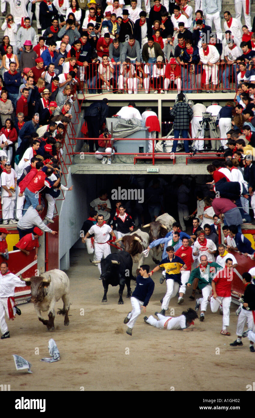 San fermin toros hi-res stock photography and images - Alamy