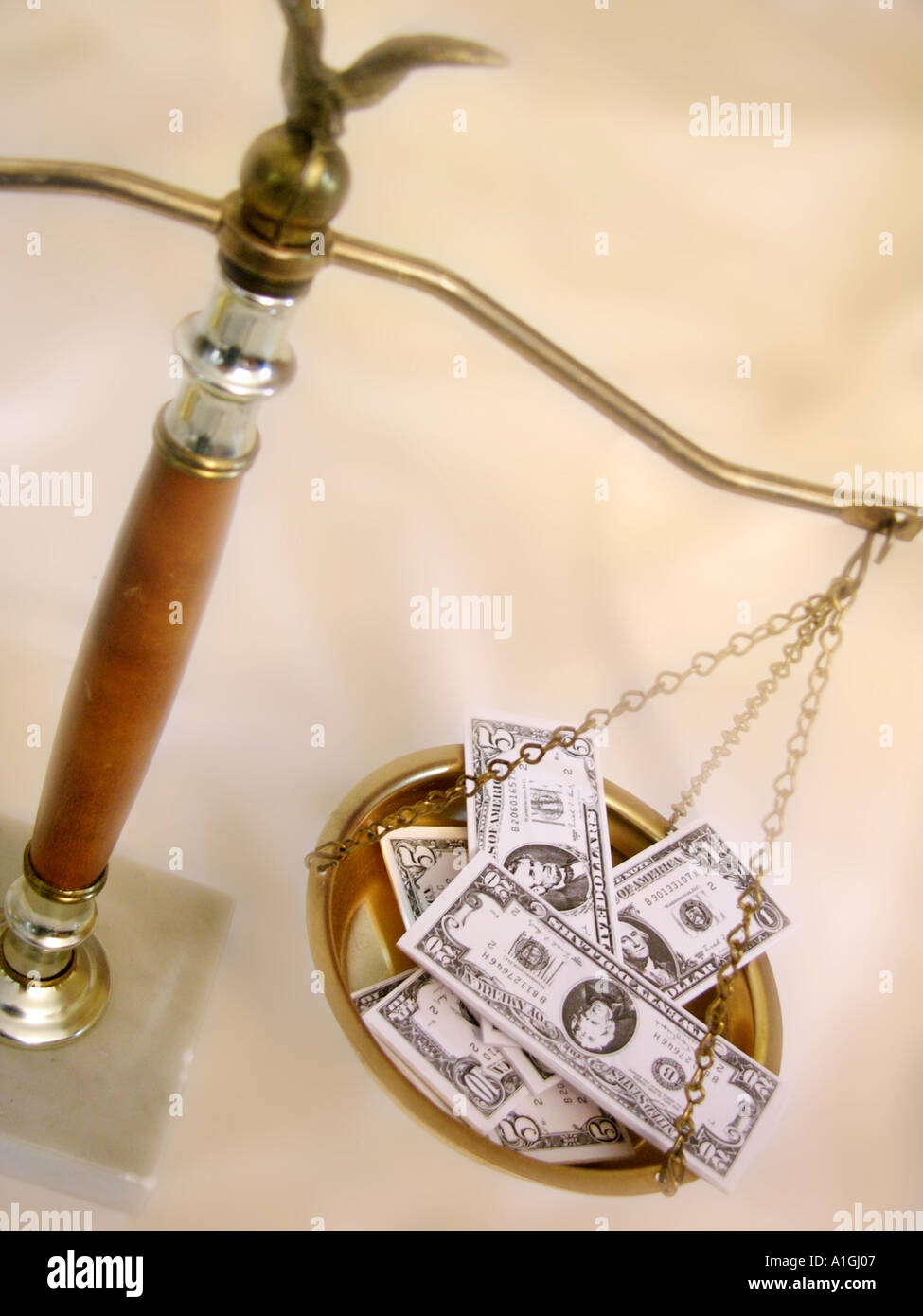 Law and Money Stock Photo - Alamy