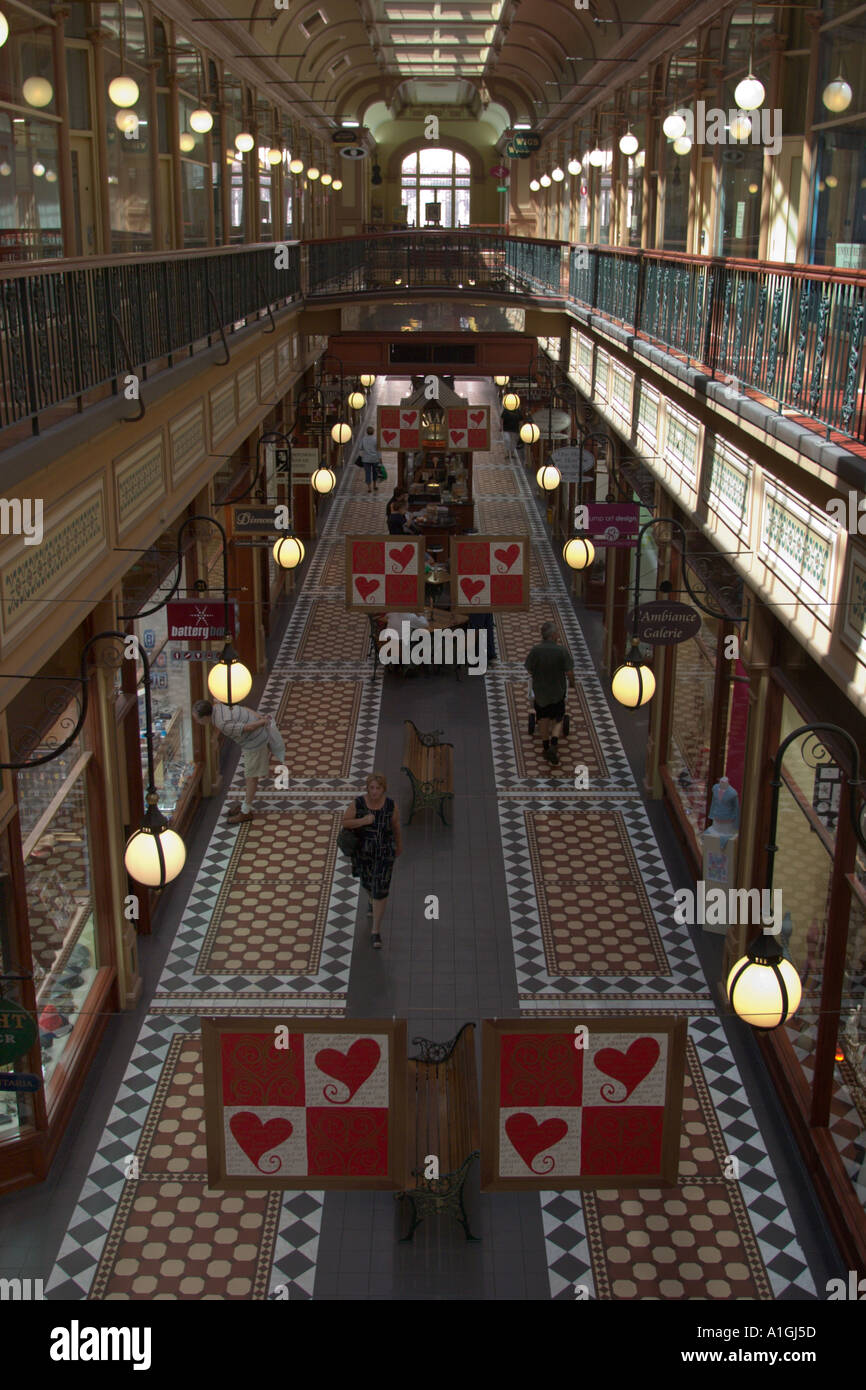 Adelaide Arcade Australia Stock Photo - Alamy
