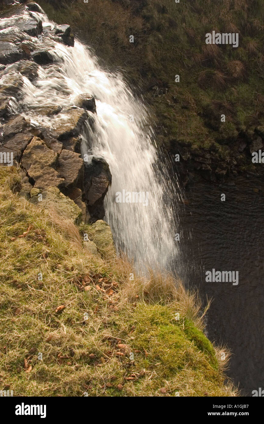 Hell Gill waterfall Cumbria Stock Photo - Alamy