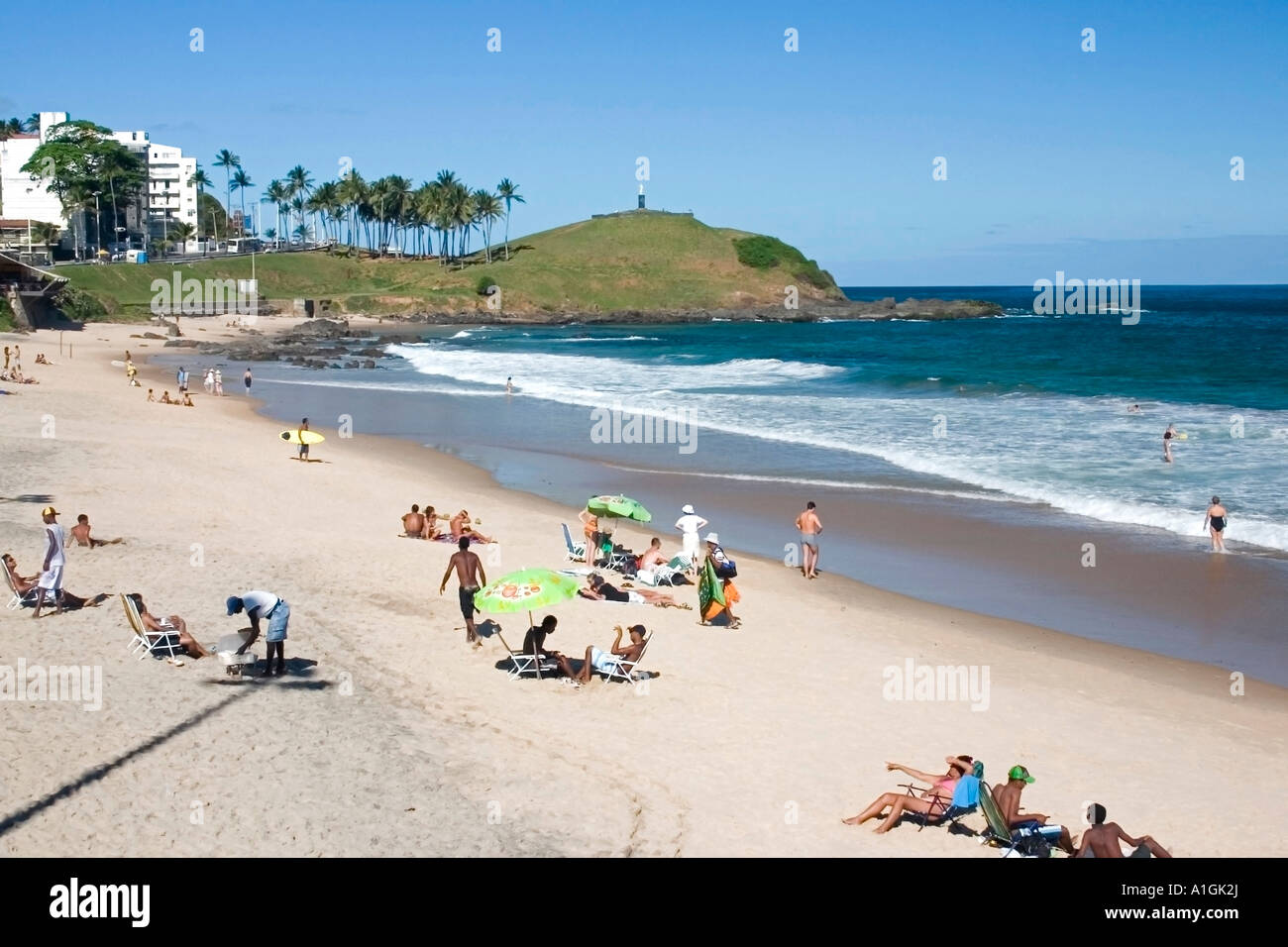 Farol da Barra beach Salvador da Bahia Brazil Stock Photo - Alamy