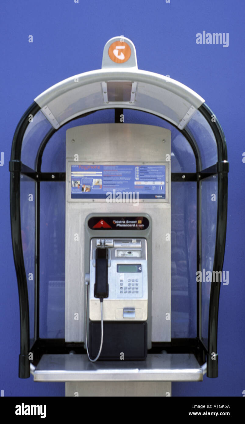 Telstra public phone hi-res stock photography and images - Alamy