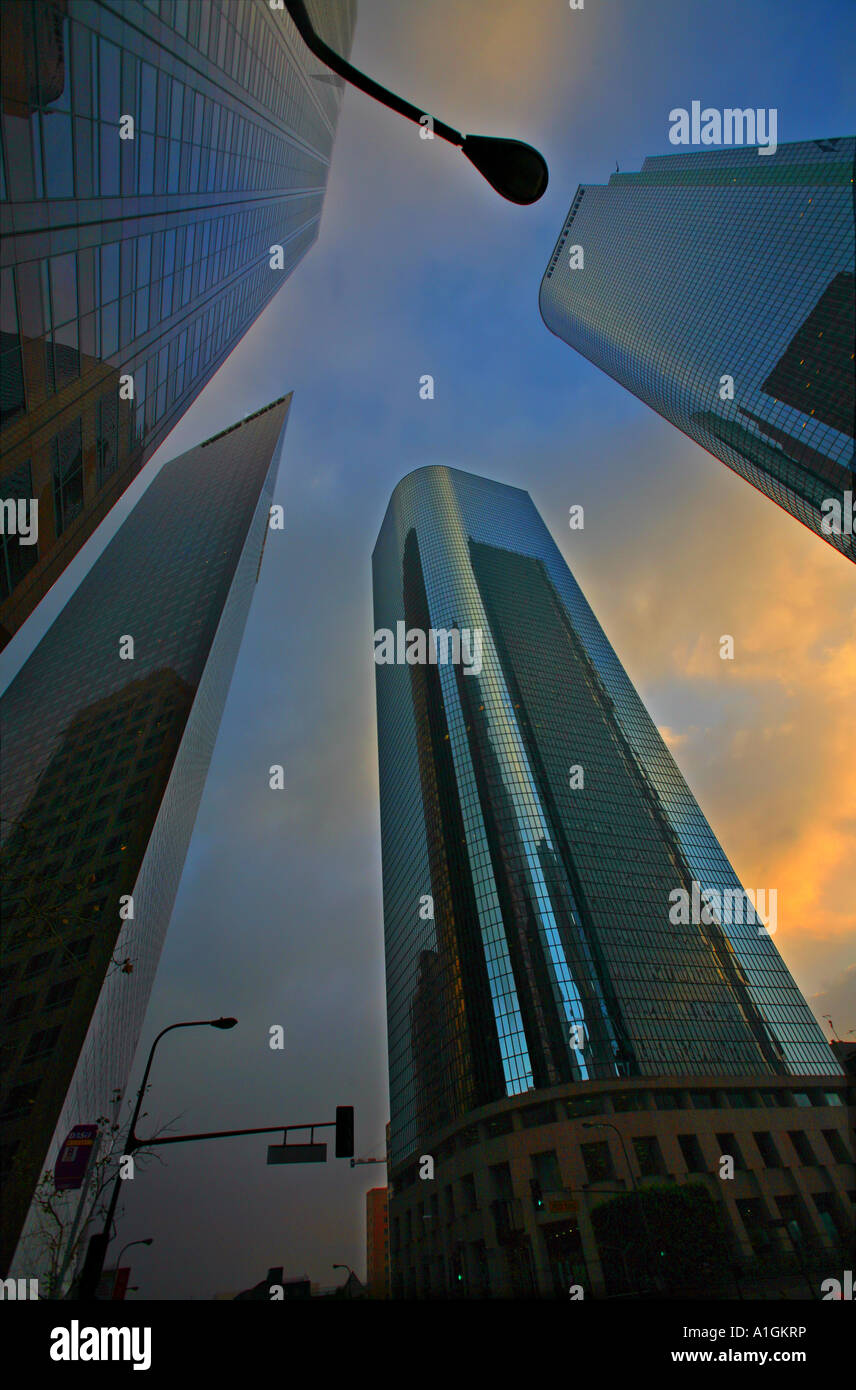 Buildings On Main Street Downtown Los Angeles Los Angeles County ...