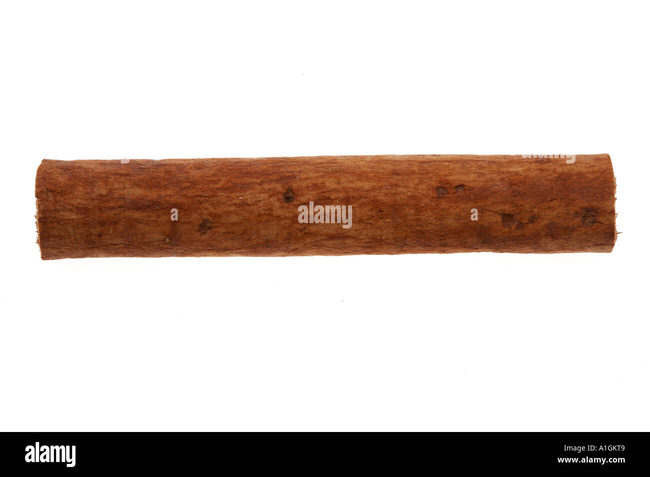 Single cinnamon stick Stock Photo - Alamy