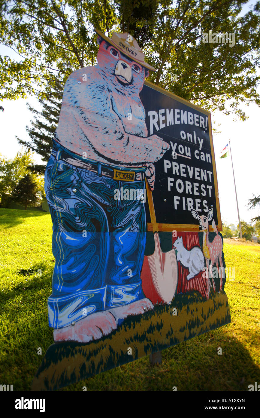 Smokey The Bear Sign High Resolution Stock Photography and Images - Alamy