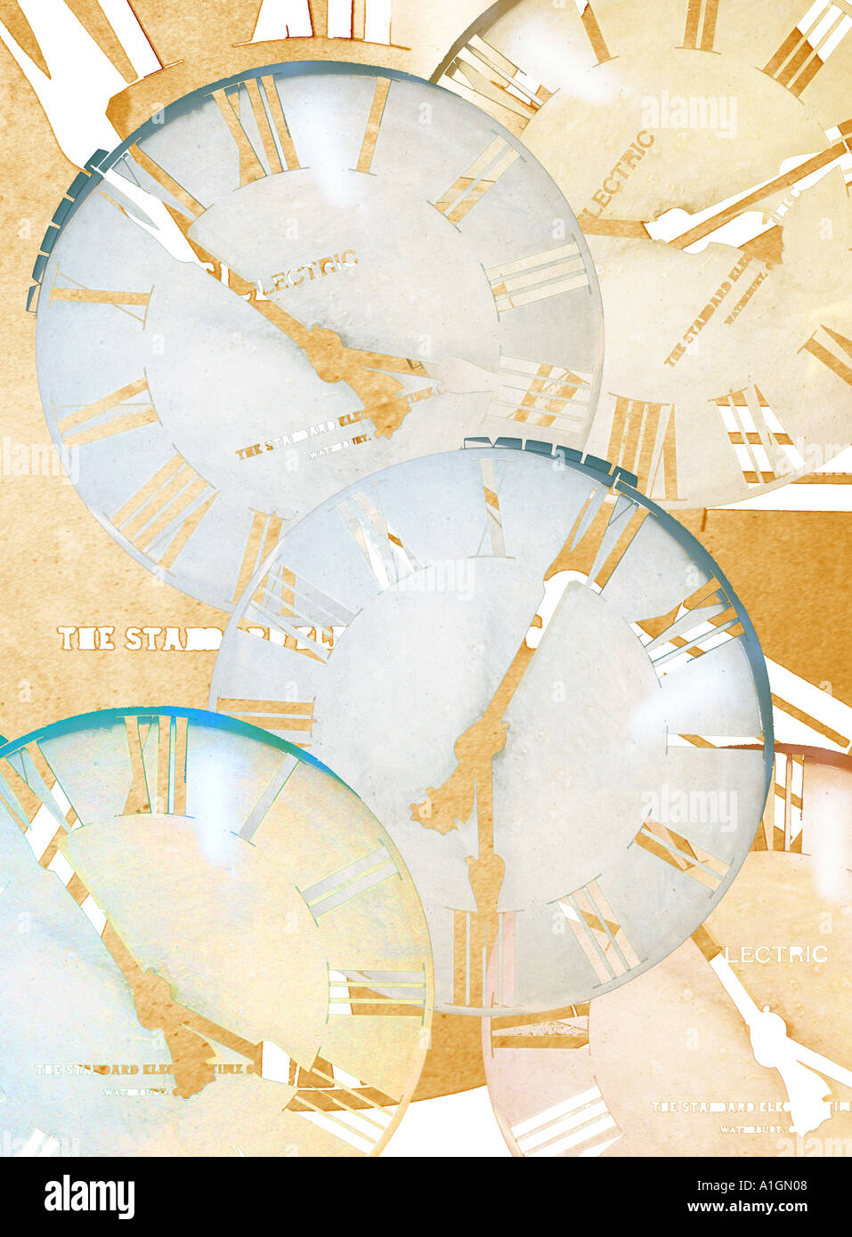 Clocks time falling hi-res stock photography and images - Alamy