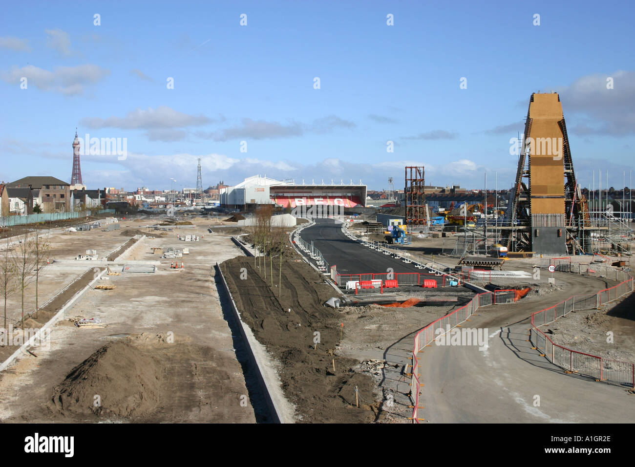 Gateway project Blackpool Stock Photo - Alamy