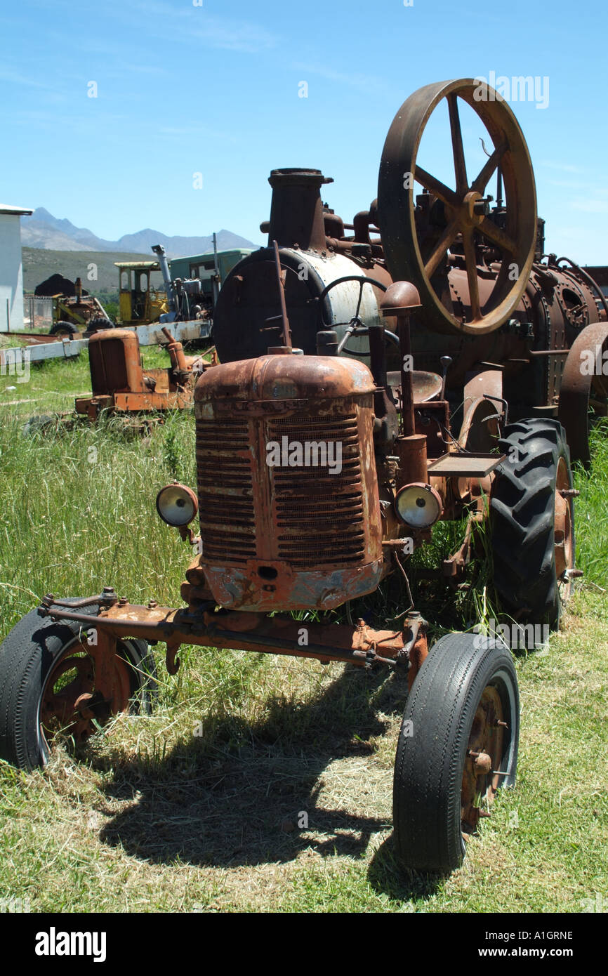 Tractor Graveyard in Joubertina Eastern cape South Africa RSA Stock ...