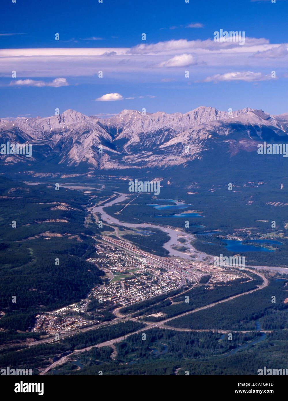Jasper townsite hi-res stock photography and images - Alamy