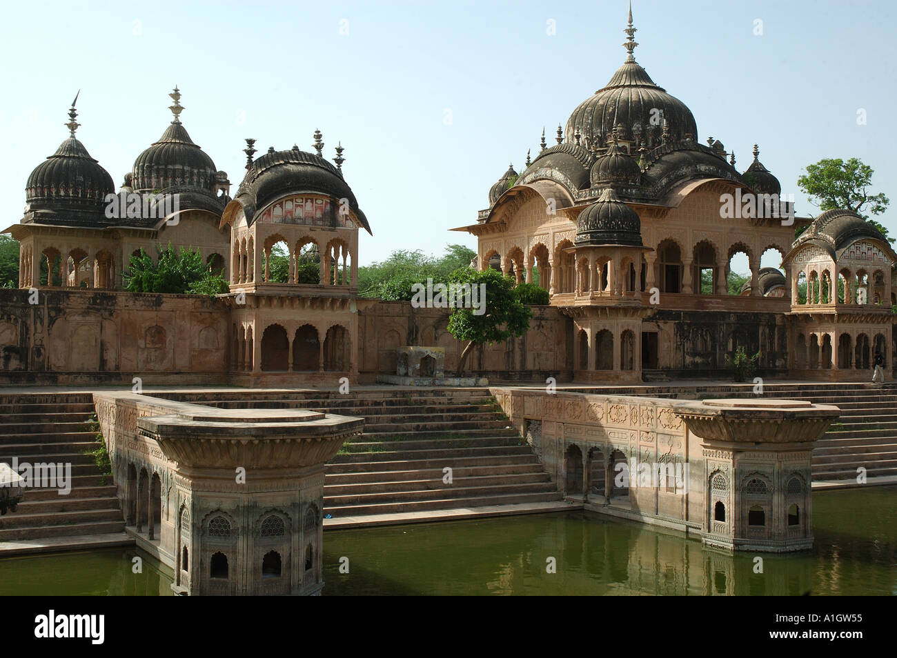Kusum Sarovar is a major attraction of Mathura Uttar Pradesh India ...