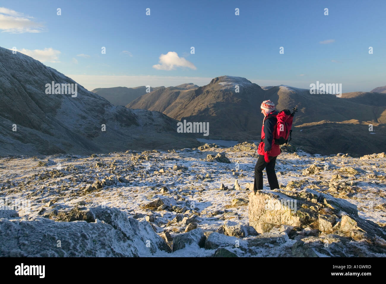 Female fell walker hi-res stock photography and images - Alamy