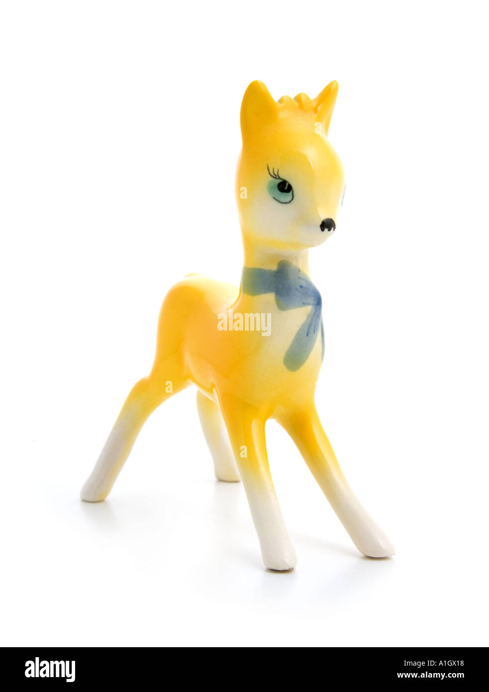 Kitsch deer ornament Stock Photo - Alamy