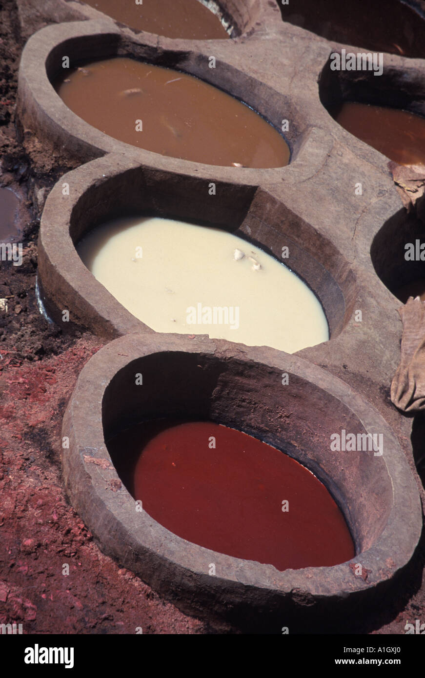 Old tanned hides hi-res stock photography and images - Alamy