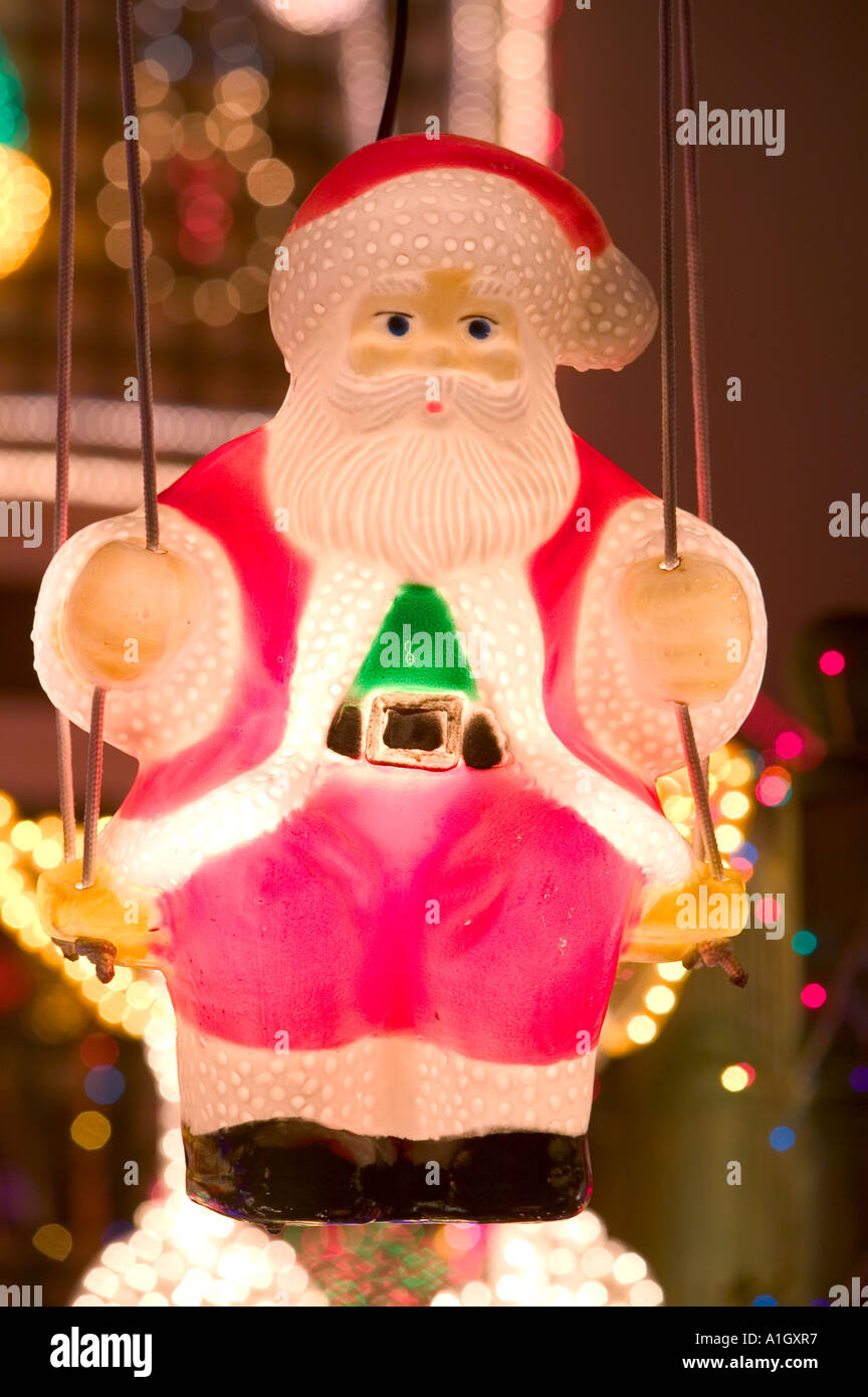 Christmas lights house lancashire hi-res stock photography and images ...