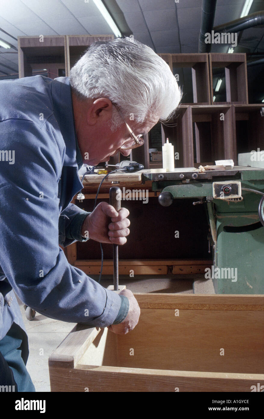 Craftsman at work Stock Photo - Alamy