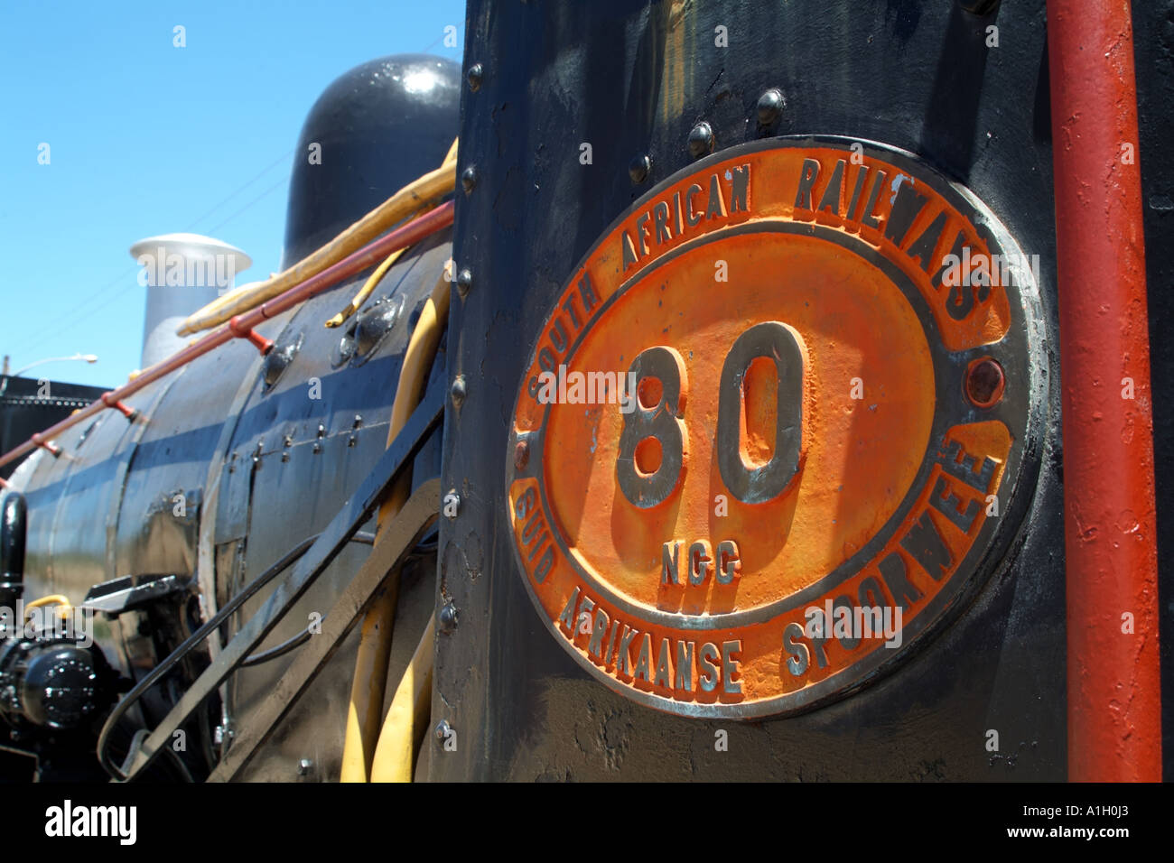 Apple Express steam engine at Joubertina Eastern Cape South Africa RSA ...