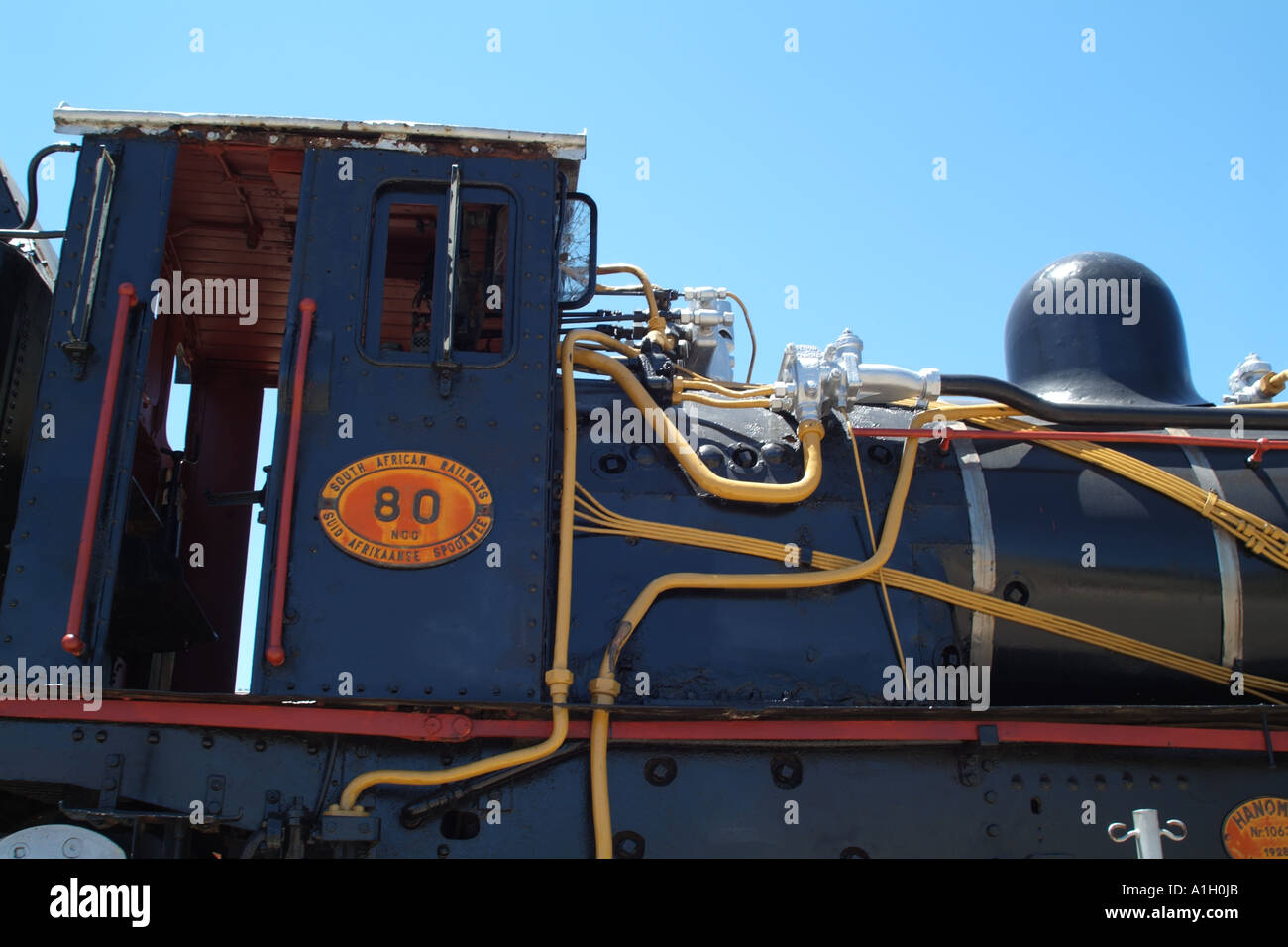 Apple Express steam engine at Joubertina Eastern Cape South Africa RSA ...