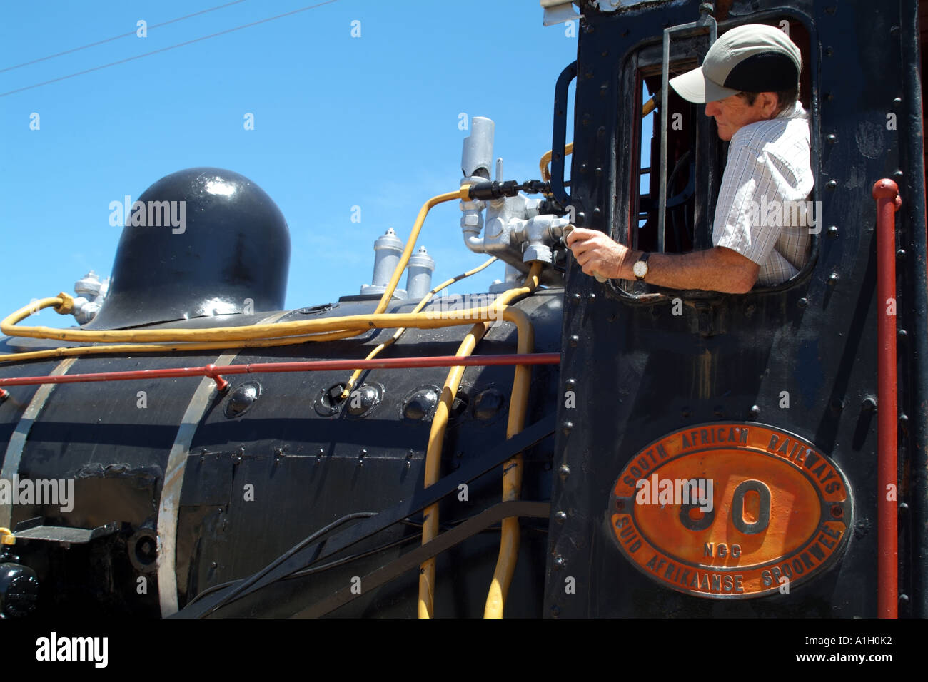 Apple Express steam engine at Joubertina Eastern Cape South Africa RSA ...