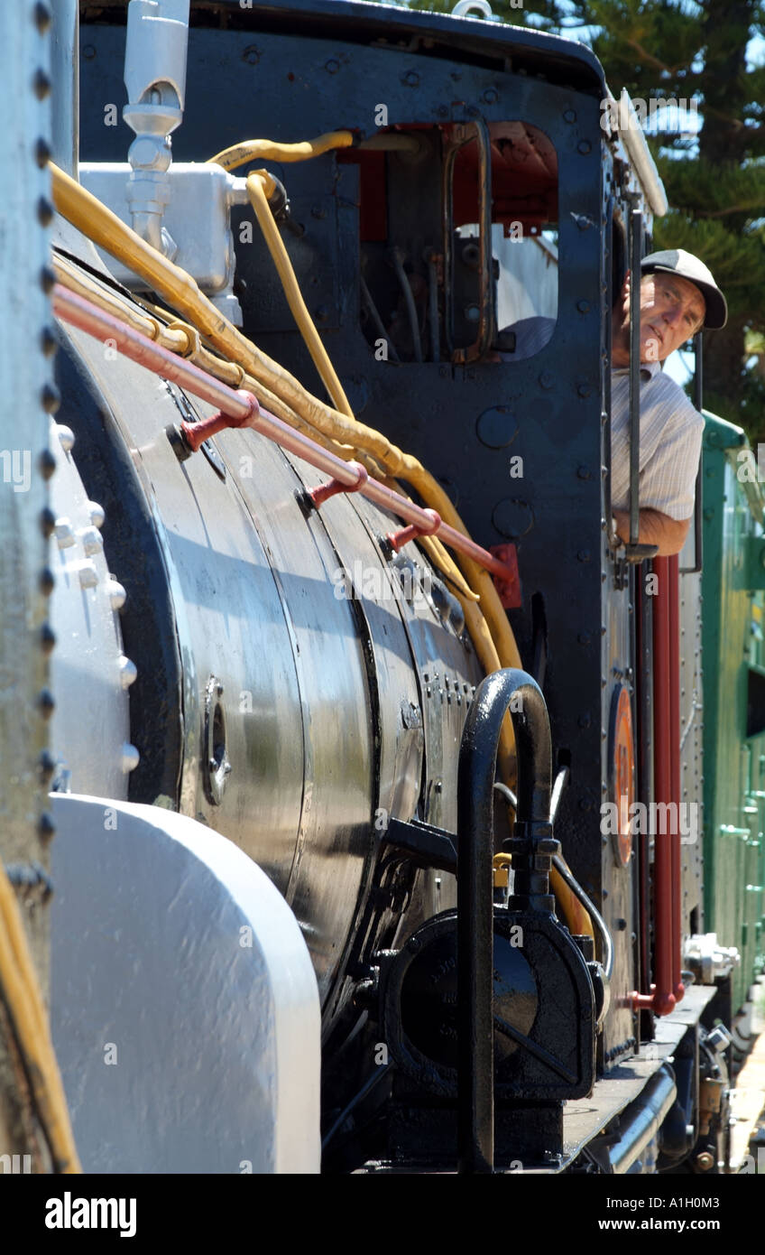 Apple Express steam engine at Joubertina Eastern Cape South Africa RSA ...