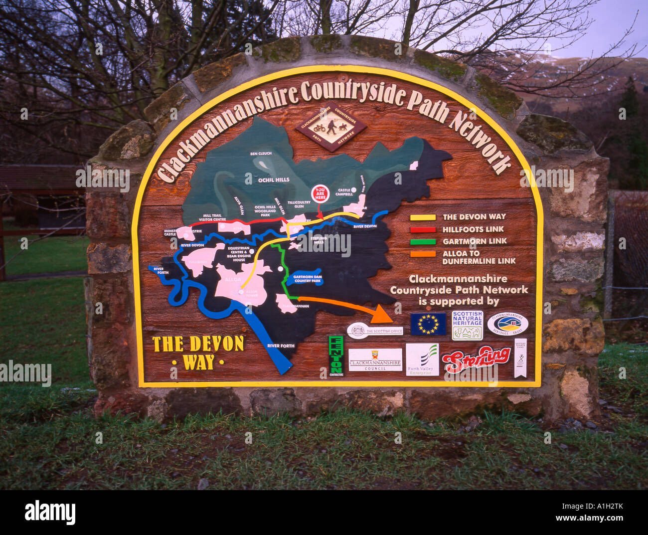 Map of scotland hi-res stock photography and images - Alamy