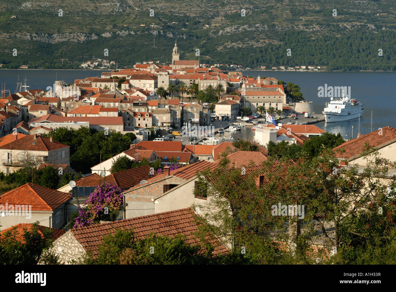 historic city of Korcula birth place of Marco Polo Korcula island ...