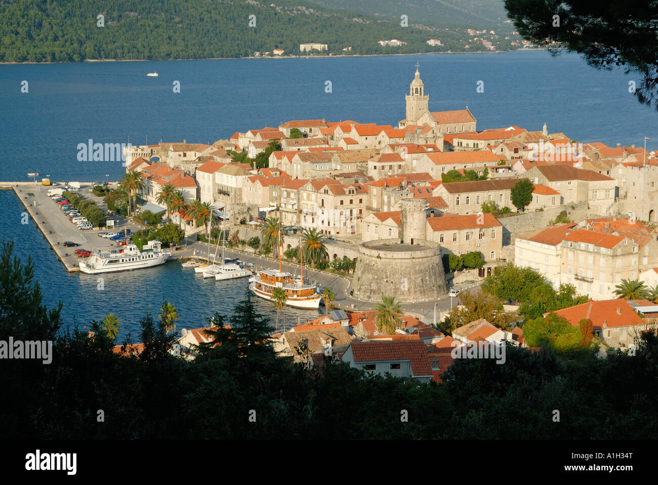 historic city of Korcula birth place of Marco Polo Korcula island ...