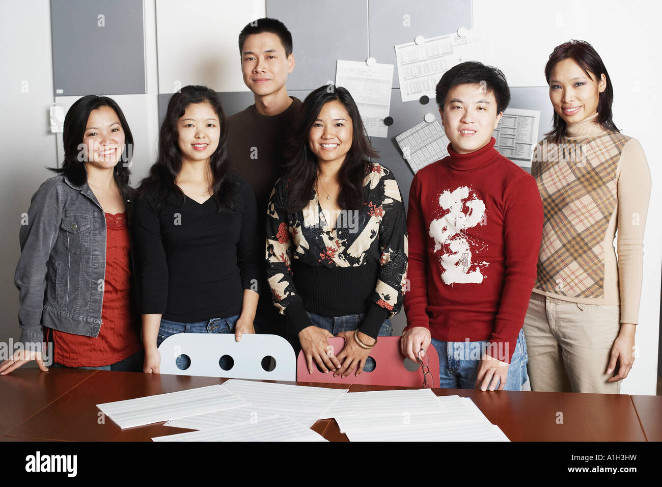 Group Of Office Workers High Resolution Stock Photography and Images ...