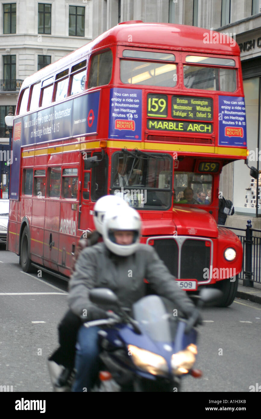 London Routemaster December 2005 Stock Photo - Alamy